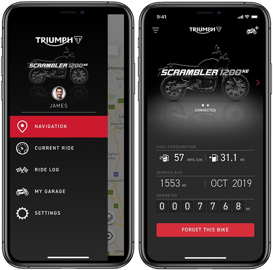 My Triumph Connectivity System vanaf nu leverbaar - www.ab-magazine.nl